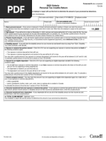 TD1-WS Worksheet for 2024 Claims | PDF | Income Tax | Worksheet