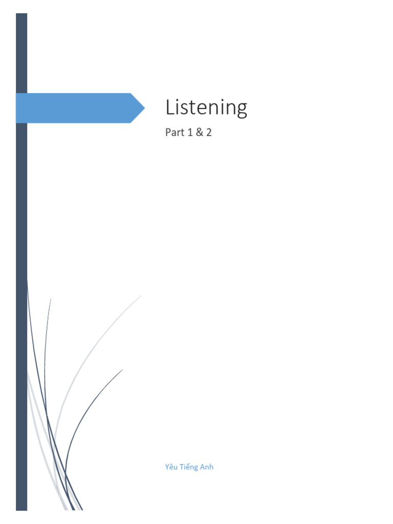 Listening Book | PDF