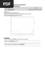Engineering Drawing Sheet Layout Guide | PDF | Circle | Ellipse