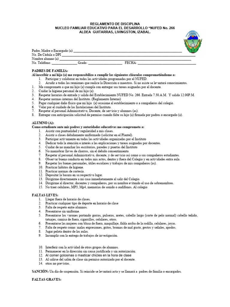 Reglamento Nufed 2023 | PDF