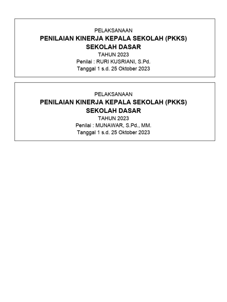 Spanduk Pkks 2023 | PDF