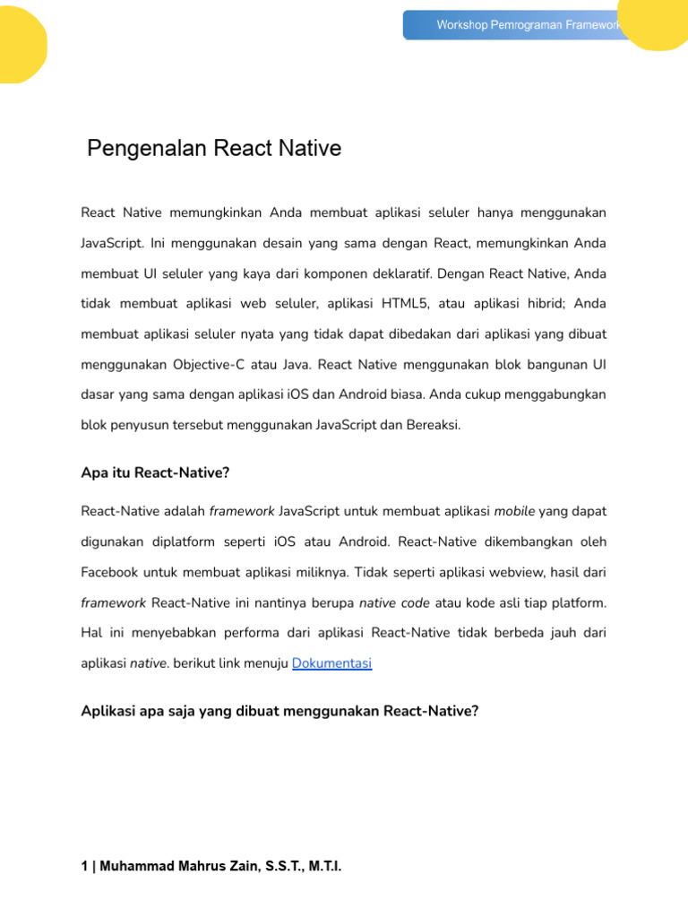 React Native | PDF