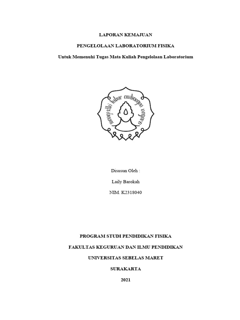 Laily Barokah - K2318040 - Laporan KEMAJUAN Penglab Kampus | PDF