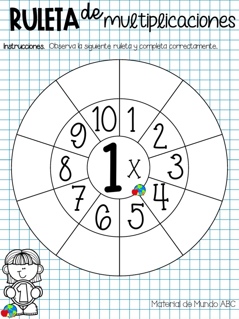 Ruleta de Multiplicaciones | PDF