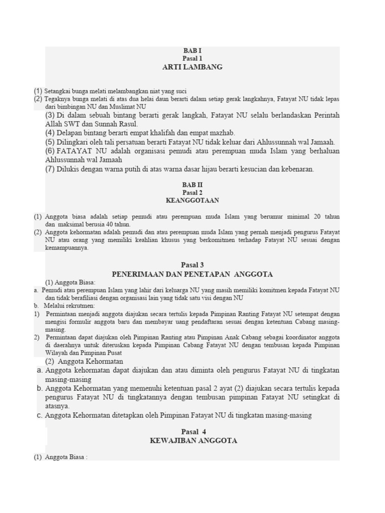 AD ART Fatayat | PDF