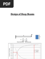 Deep Beam Design | PDF | Beam (Structure) | Bending