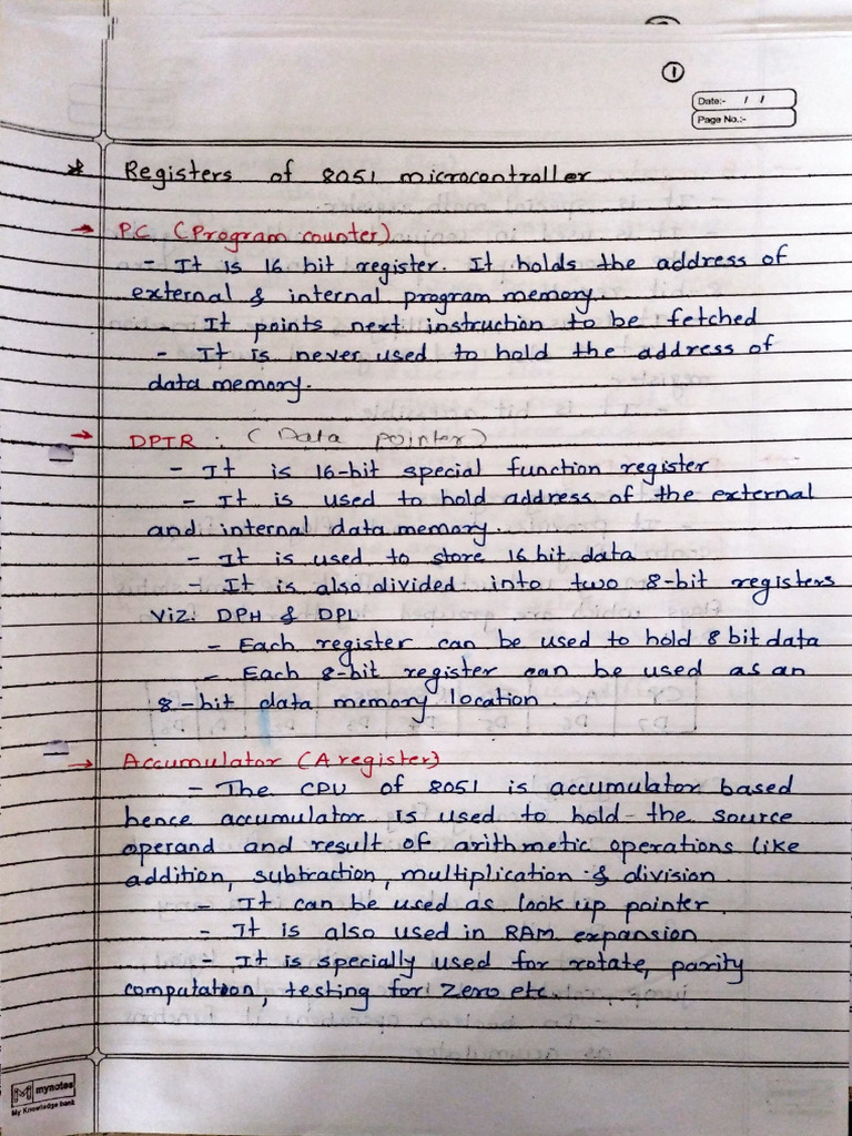 MCP - Unit 1 Remaining Notes | PDF