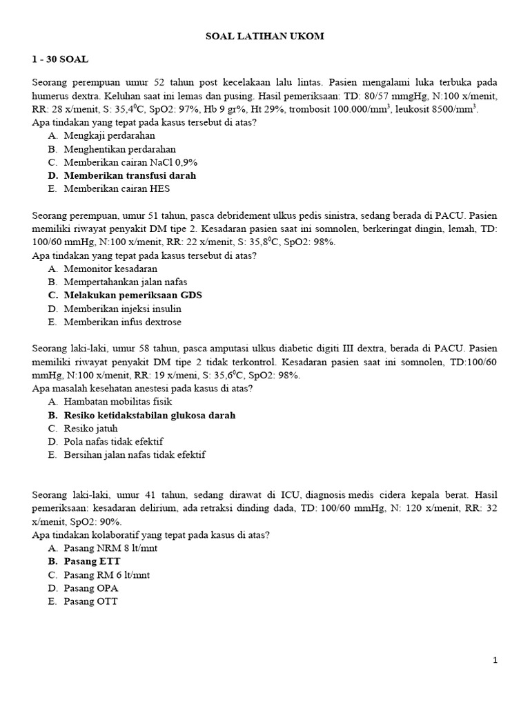SOAL TO UKOM KAPST 2023 - Mahasiswa | PDF