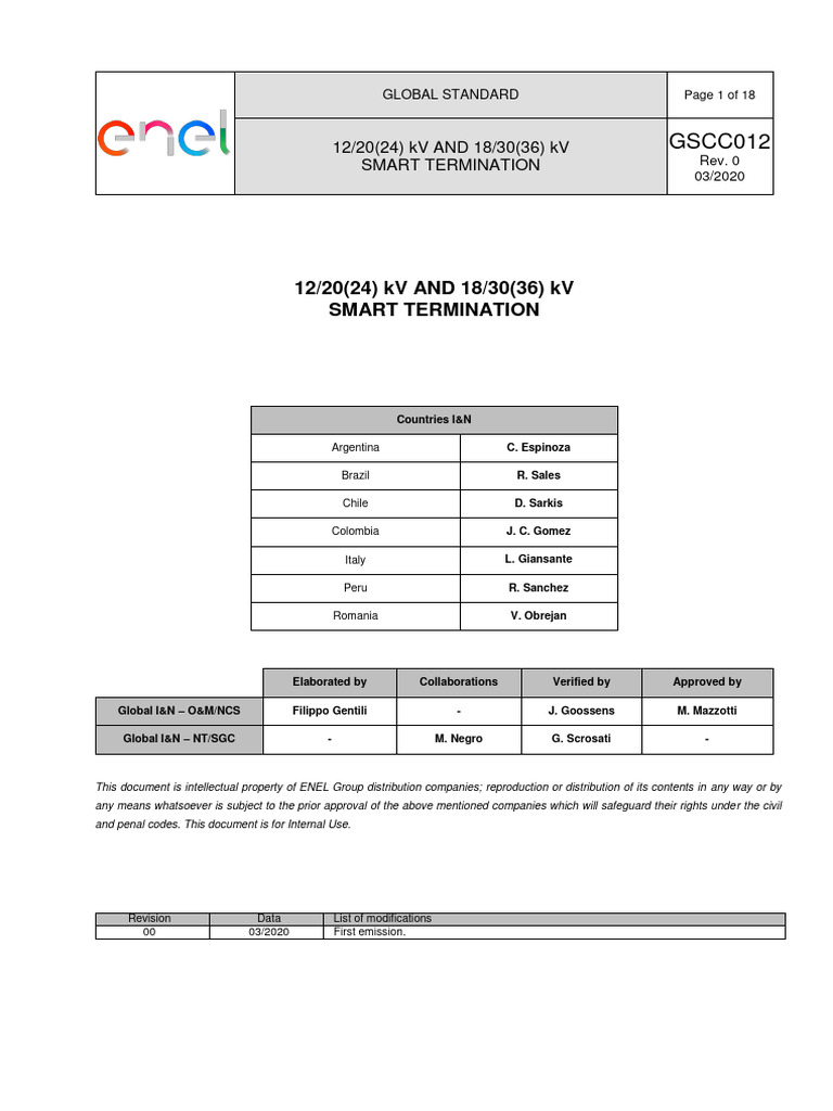 GSCC012 Rev.0 Smart Termination | PDF | Electrical Connector ...