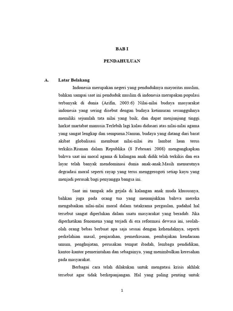 Susunan Proposal Sma Al Falah 2021 | PDF