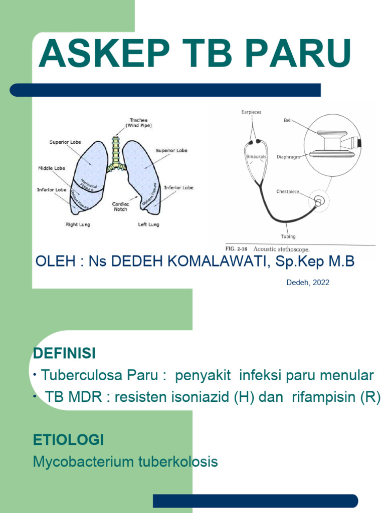 Asyafiyah Fix Revisi TB Paru | PDF