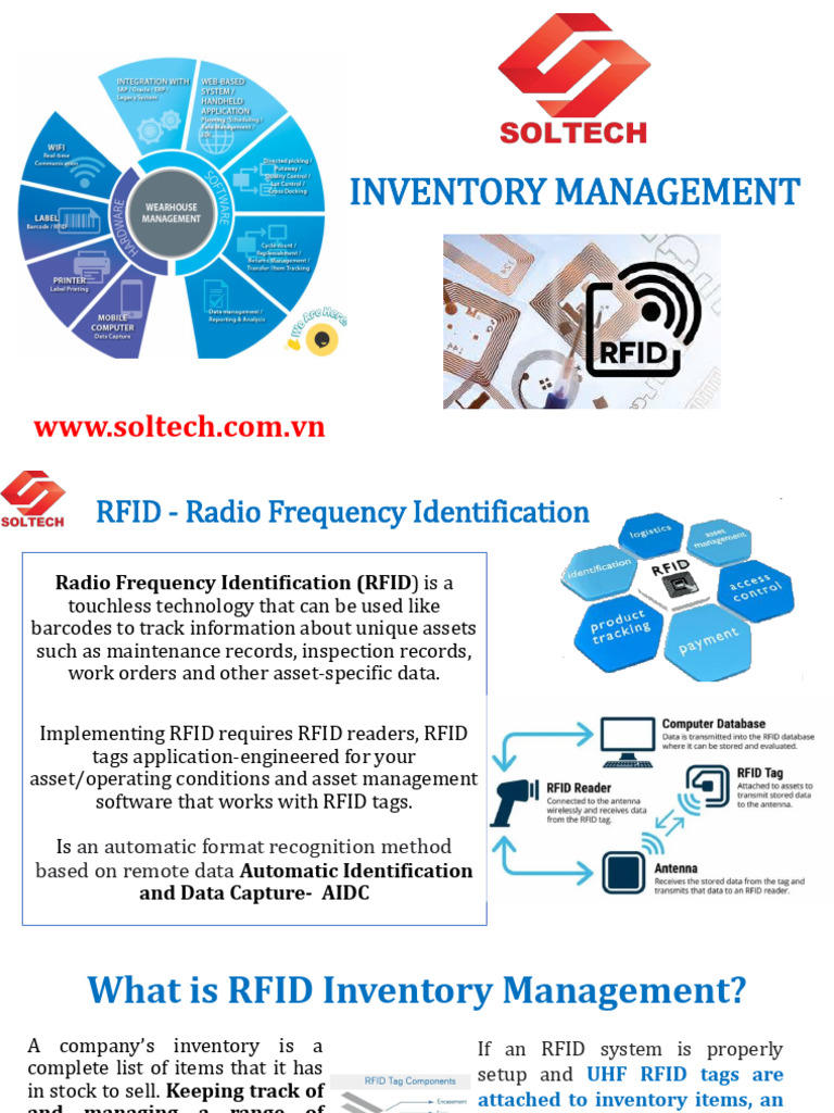 RFID in Inventory Management Overview | PDF | Computers | Technology ...