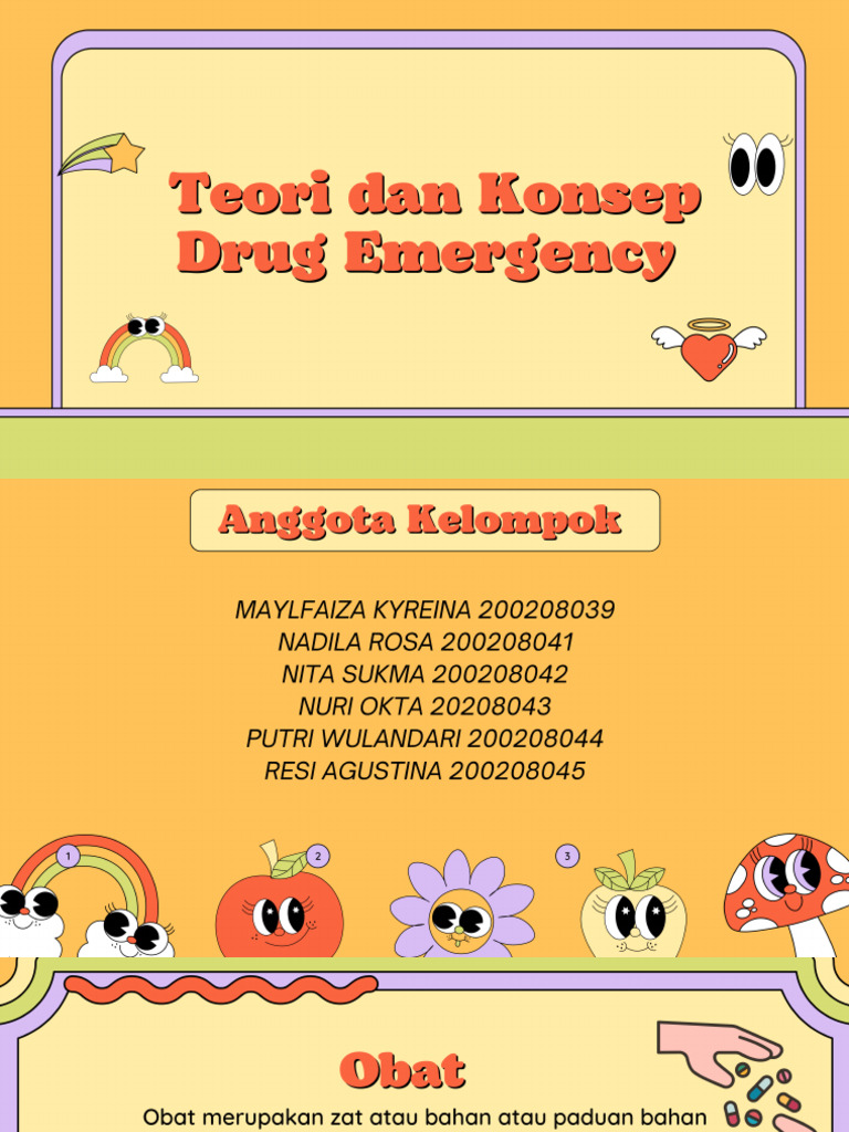 Teory Dan Konsep Drug Emergency | PDF