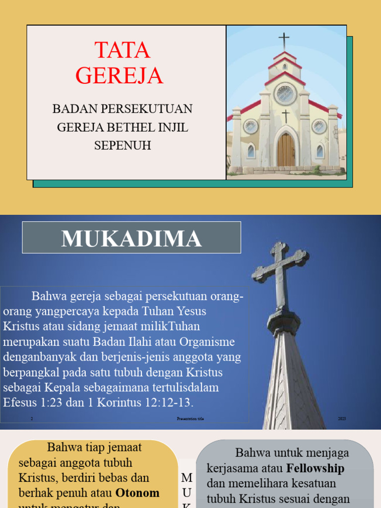 Tata Gereja Baru | PDF