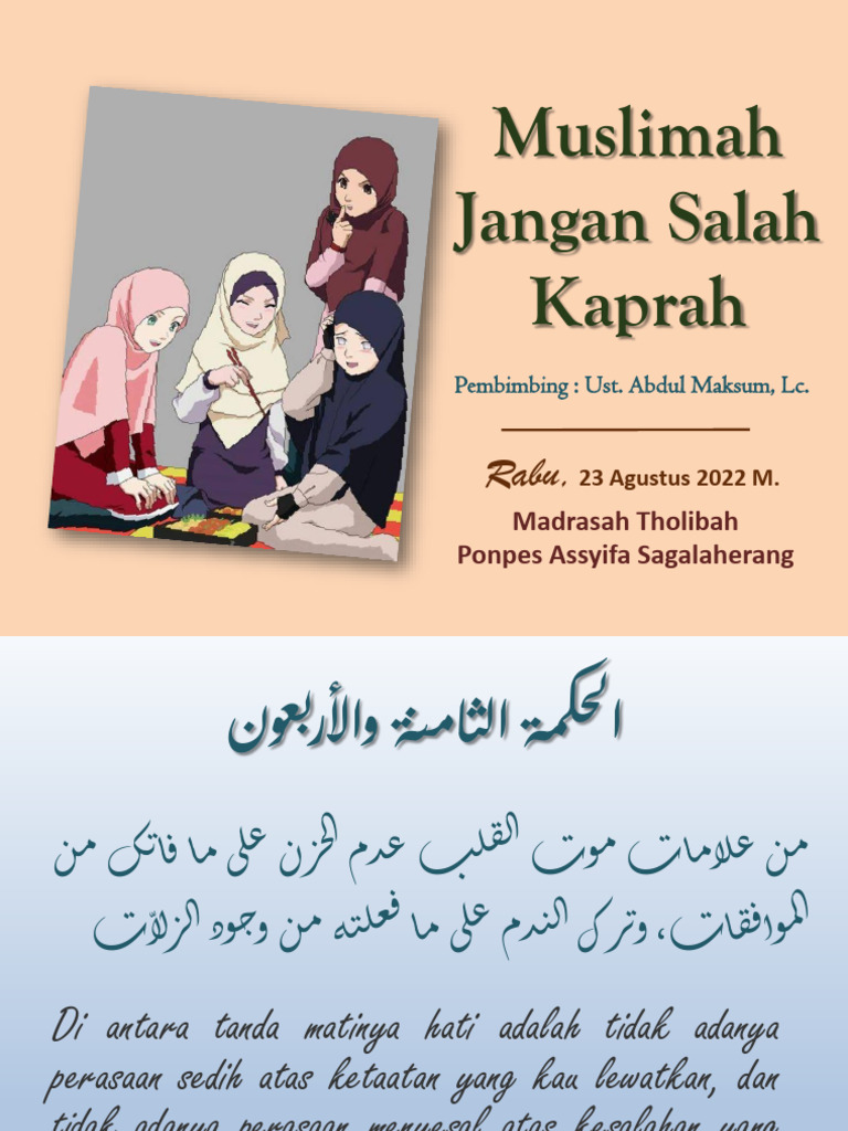 Salah Kaprah Muslimah | PDF