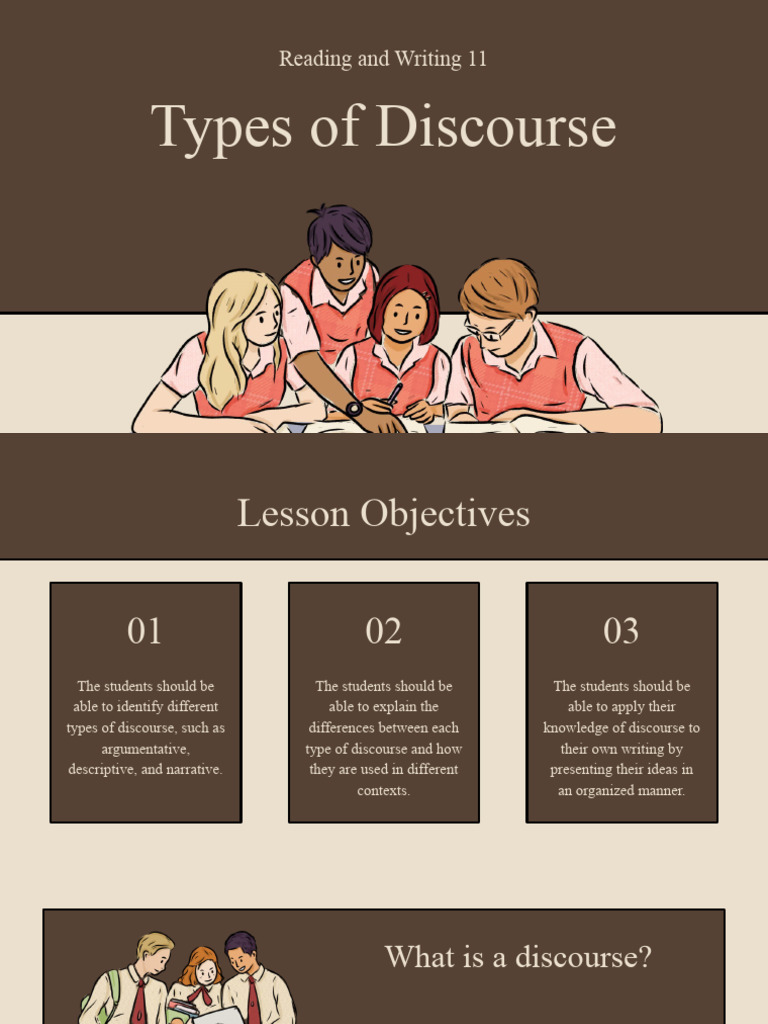 Types of Discourse | PDF