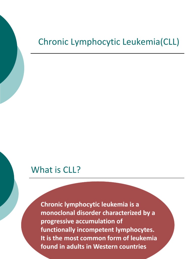 Chronic Lymphocytic CLL | PDF | B Cell | Lymphocyte