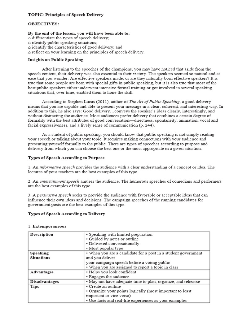 2 Oral Comm | PDF | Public Speaking | Nonverbal Communication