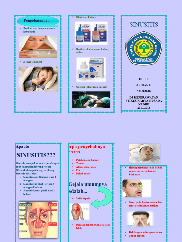 Leaflet Sinusitis | PDF