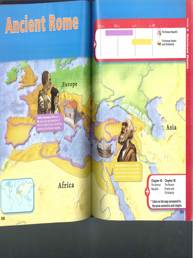 CS 12 Unit 6 Etext Ancient Rome I | PDF