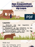 LESSON EXEMPLAR Grade 4 FCS - Q3 Week 4 | PDF