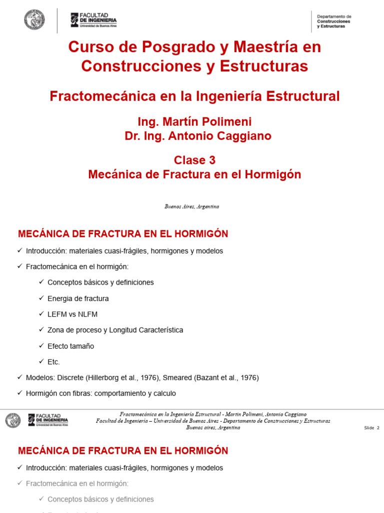Fractomecánica en La Ingenieria Estructural - c3 | PDF | Fractura ...