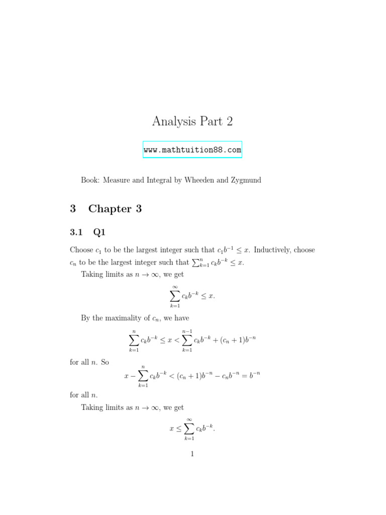 Analysis 2 | PDF | Abstract Algebra | Analysis