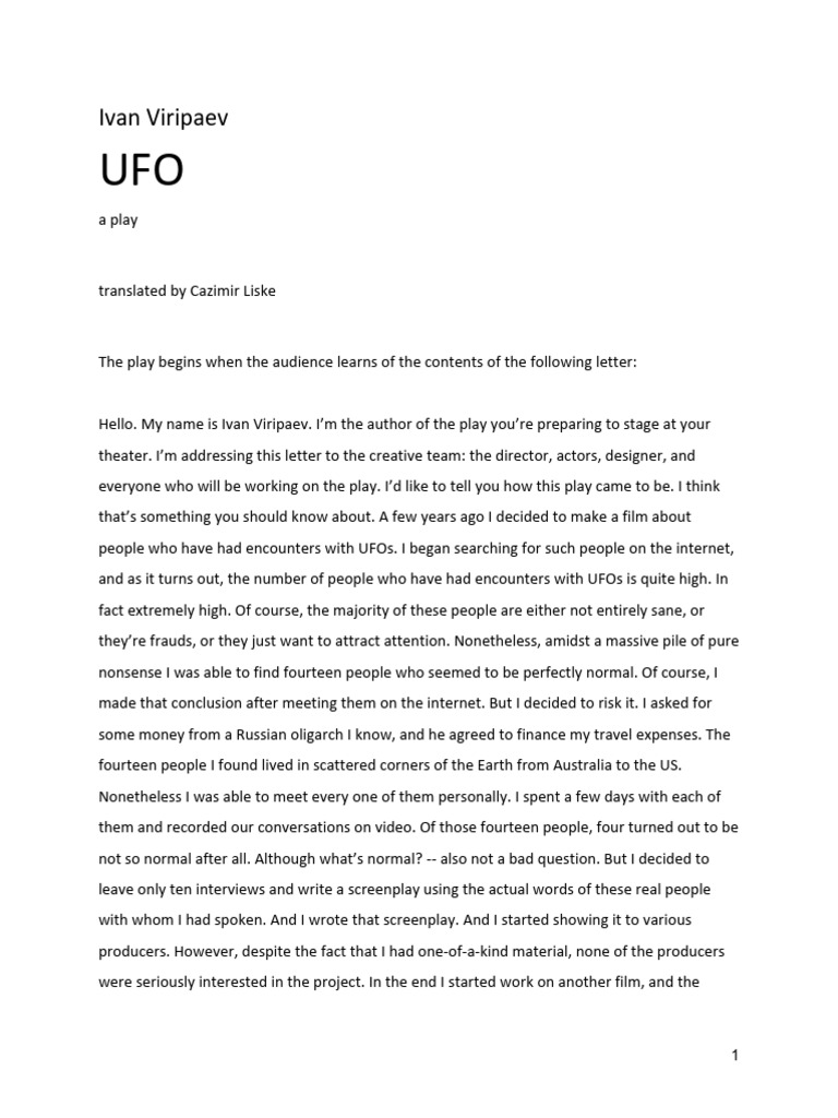 Ufo en | PDF