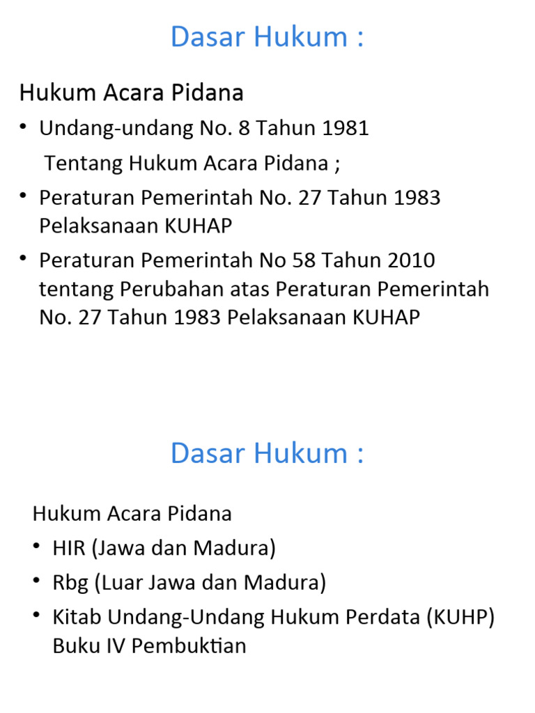 Bahan Ajar HAP Ke-1 | PDF