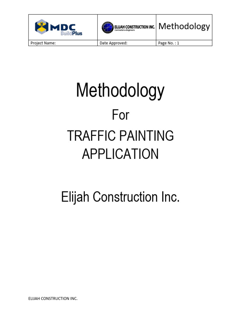 MS Traffic Paint | PDF