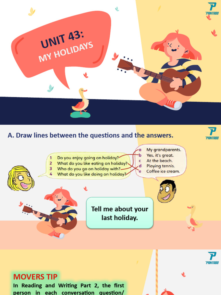 FFM - Unit 43 - My Holidays | PDF