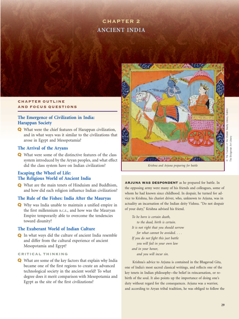 Ancient India | PDF | Sumer | Writing