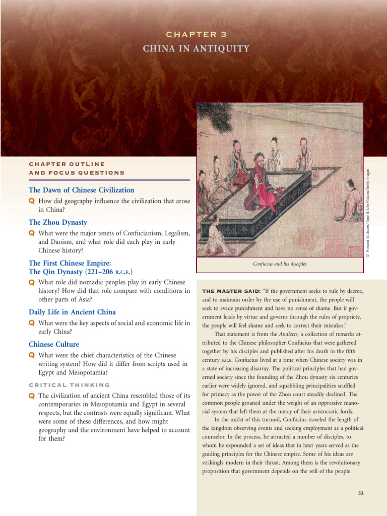 Ancient China | PDF | Bronze | China
