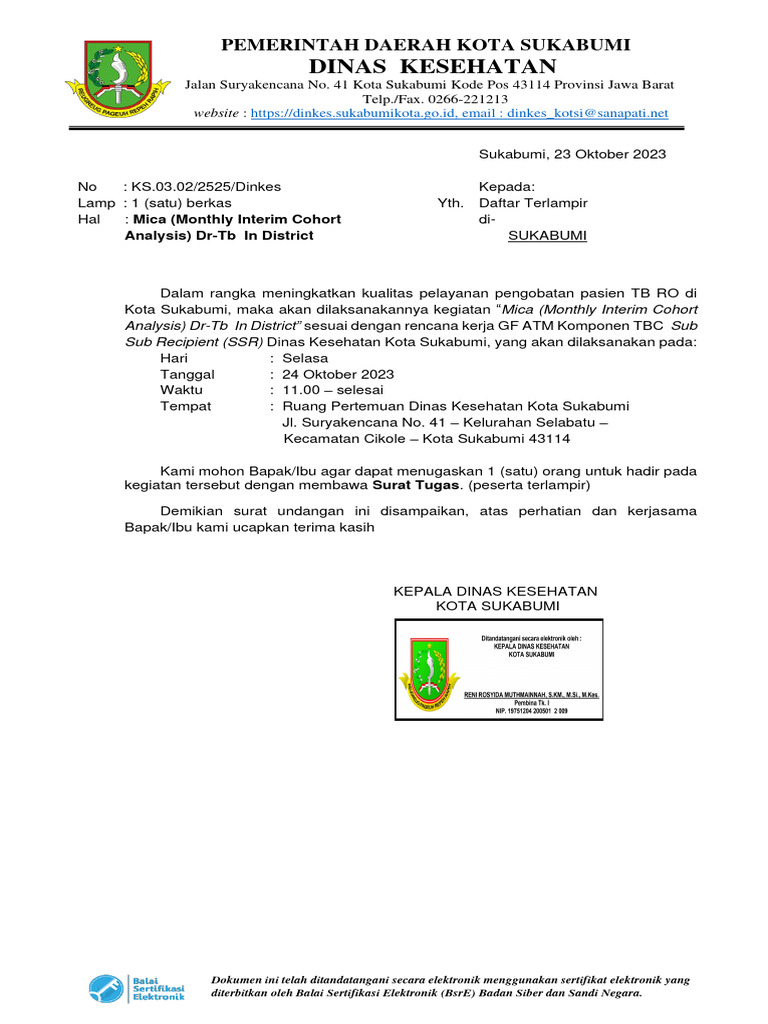 UNDANGAN MICA Sign Sign Sign | PDF