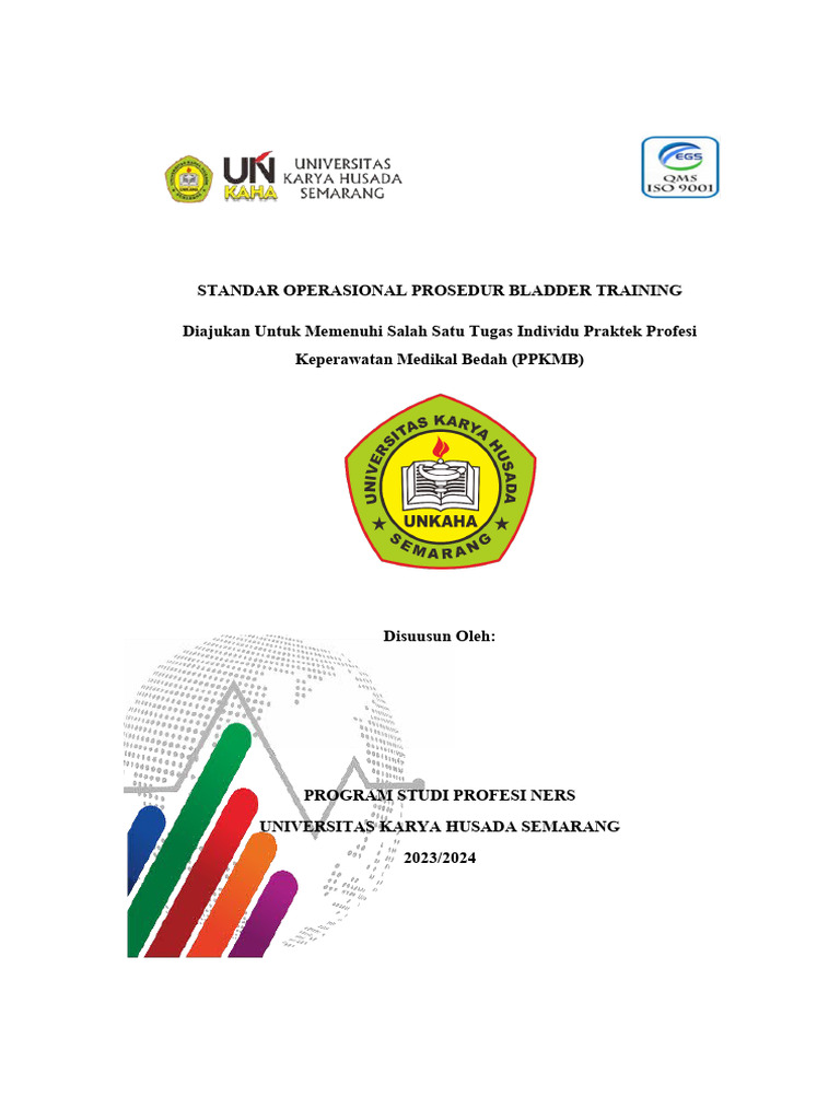 Sop Bladder Training | PDF