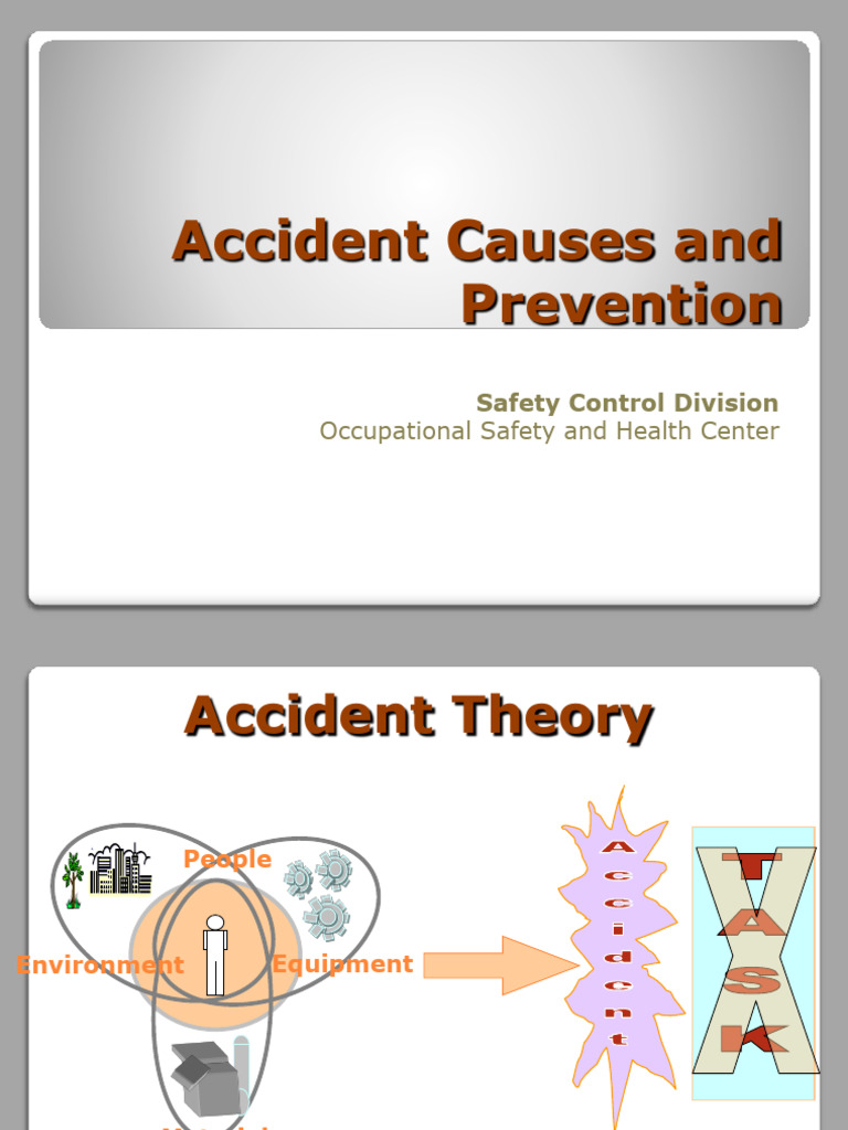 Accident Causes and Prevention | PDF