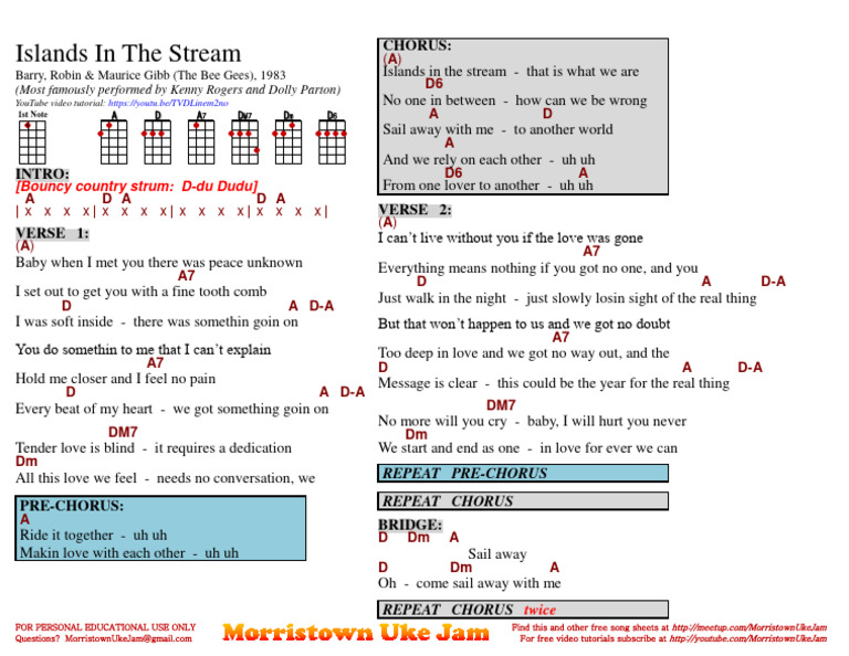 Islands in The Stream (Kenny Rogers, Dolly Parton) | PDF