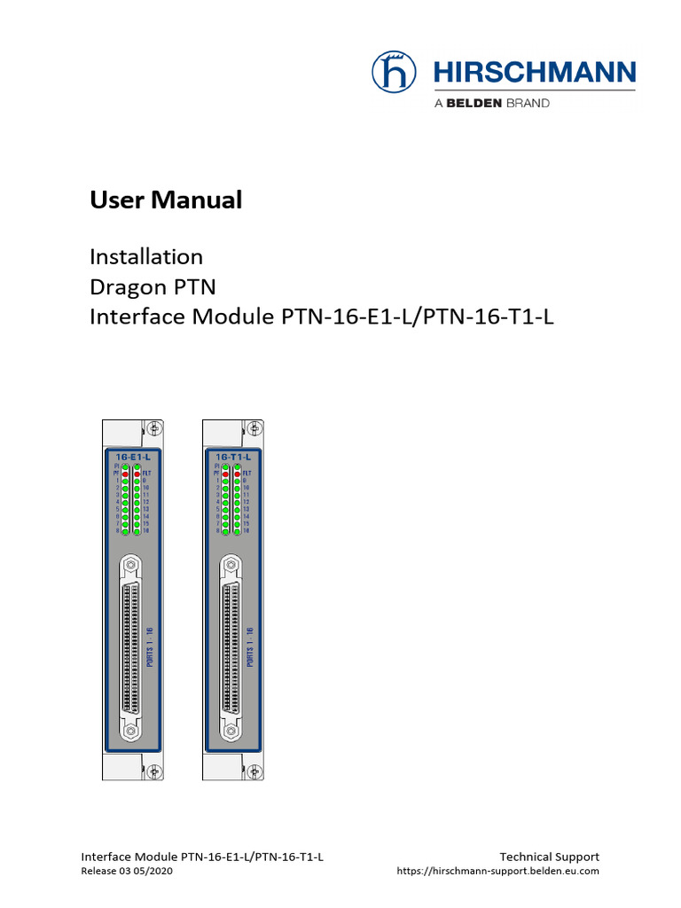 DRM818 3 PTN-16-E1-L PTN-16-T1-L A4 E Screen | PDF