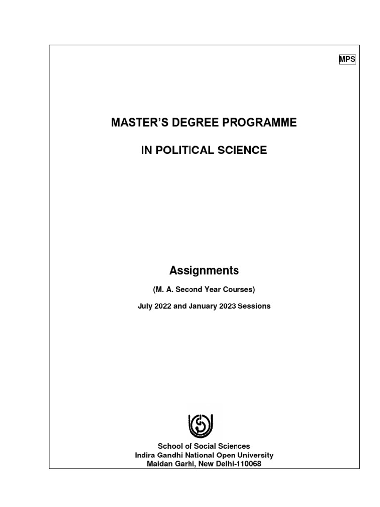 MPS 2nd Year Assignments 2022-23 (English) | Download Free PDF | Sustainability | Australia