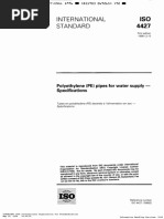 ISO 4427-1 (2019) - Polyethylene (PE) Pipes and Fittings - Part I General | PDF | Pipe (Fluid ...