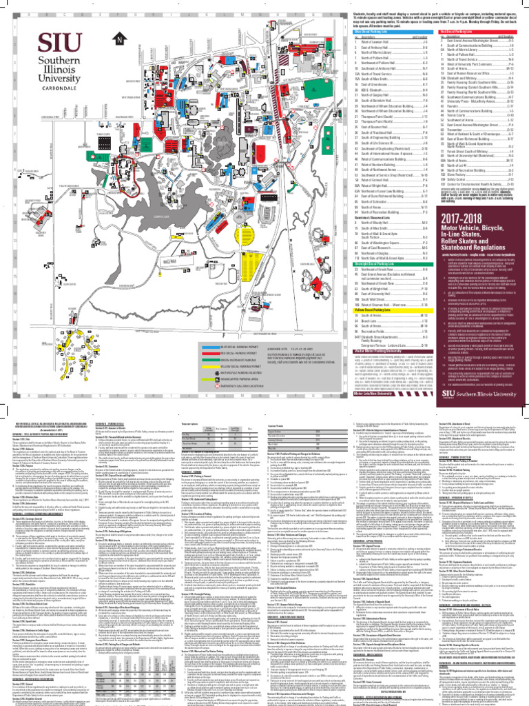 Parking Rules Map | PDF | Transport