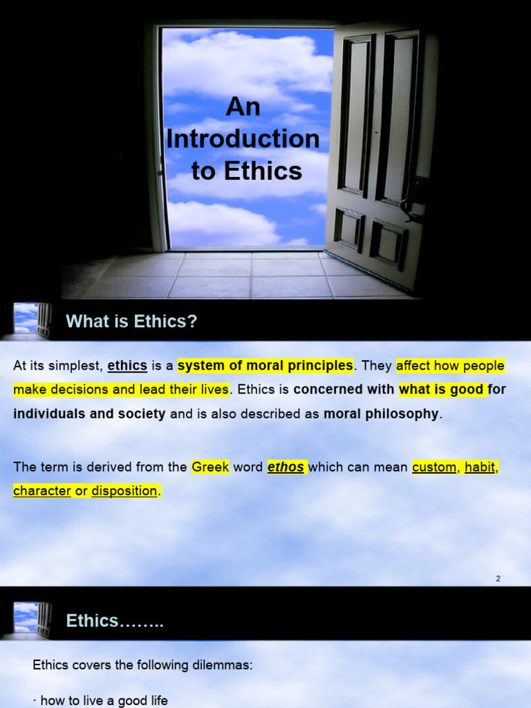 Understanding Ethics: Key Concepts Explained | PDF | Ātman (Hinduism ...