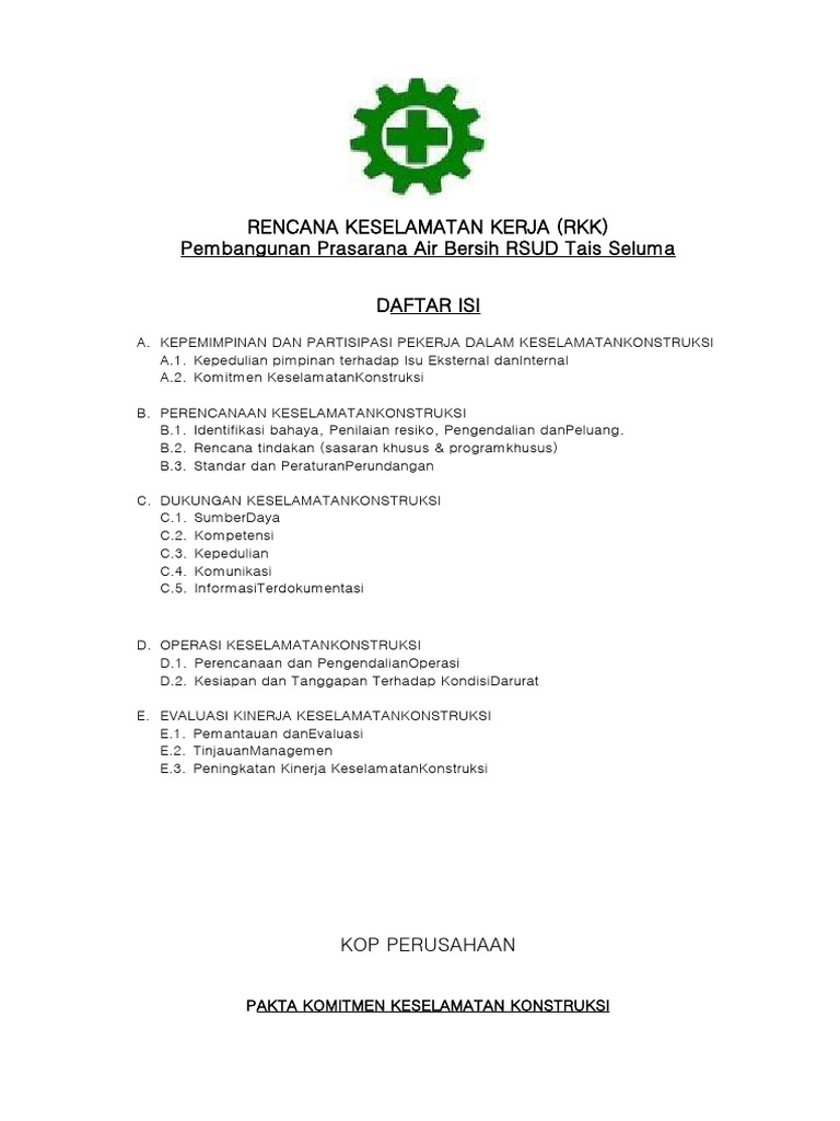 RK3K Rumah Sakit | PDF