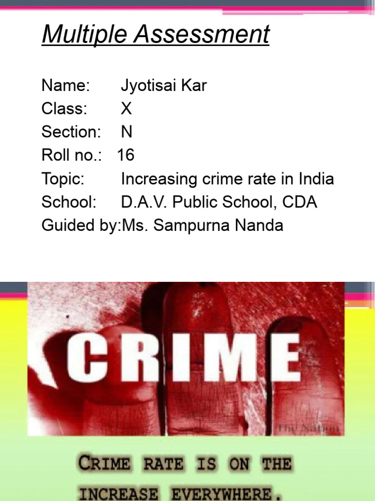 Increasing Crime in India | PDF