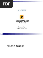 KAIZEN Training Module | PDF | Career & Growth