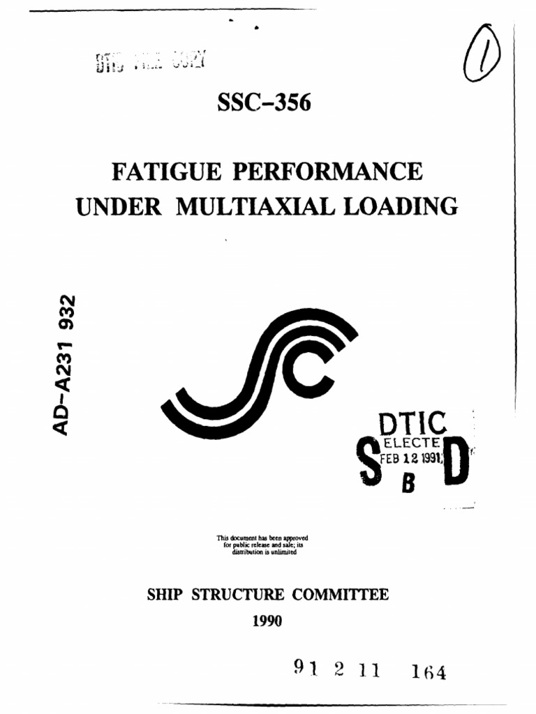 Fatigue Performance Under Multi Axial Loading | PDF