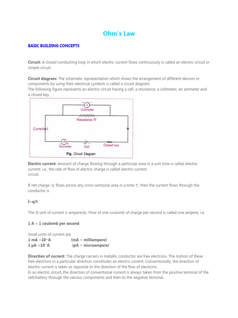 Class 10 Term 2 Practical | PDF | Electric Current | Electrical ...