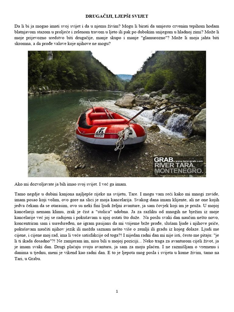 Drugačiji Lijepši Svijet | PDF