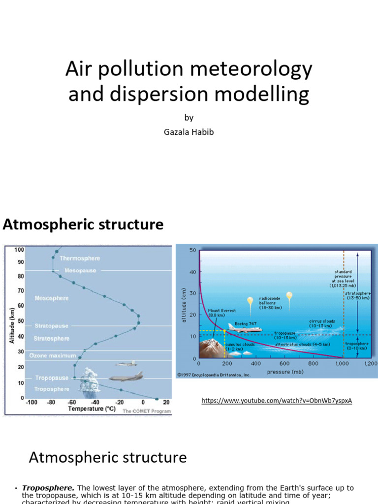 Air Pollution Meteorology - Modified - 13oct2023 | PDF | Atmosphere Of ...