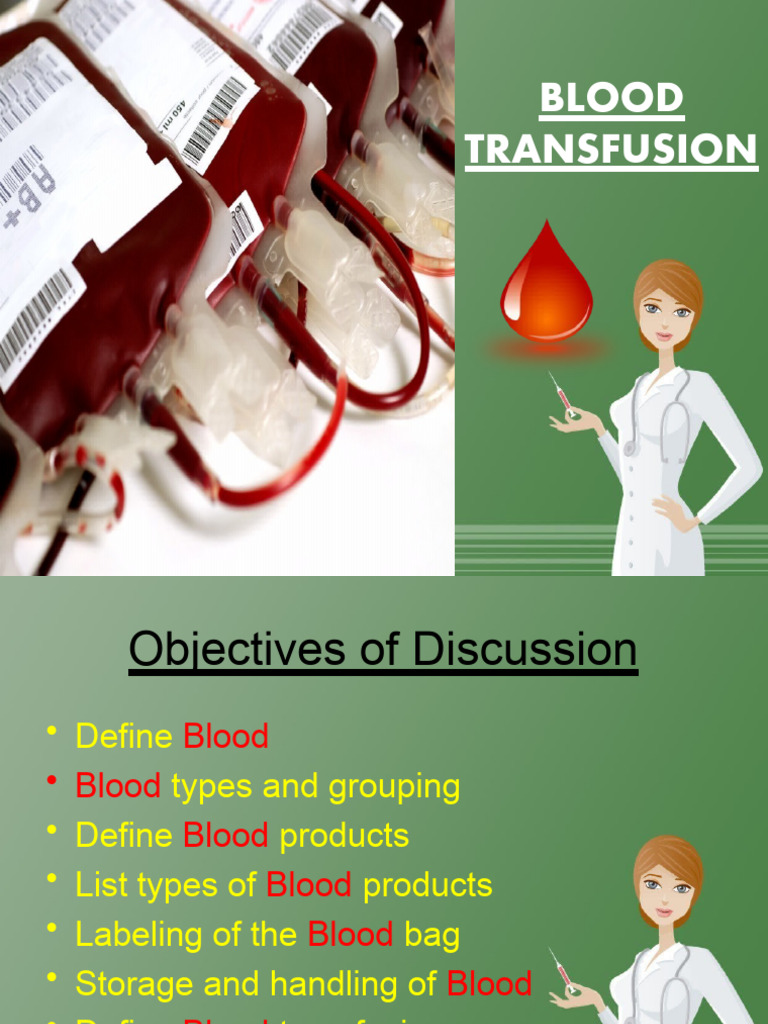 Blood Transfusion | Download Free PDF | Blood Type | Blood
